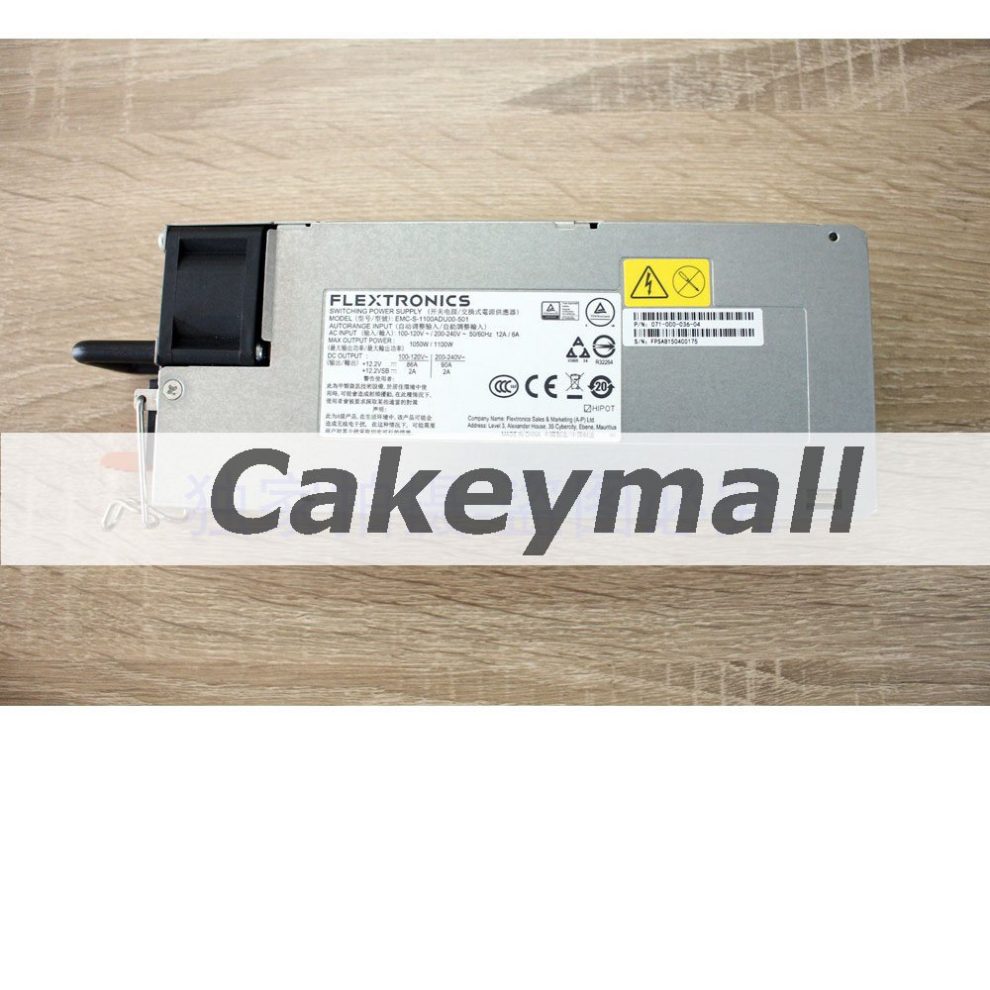 071-000-036-04/05 EMC VNX5200/5400/5600/5800/7600 1100W Power Supply ...